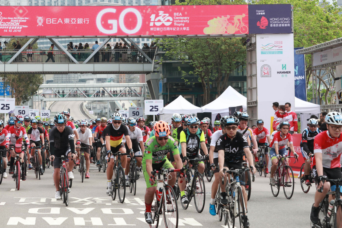 HK Cyclothon to be held tomorrow, routes may be changed due to strong ...