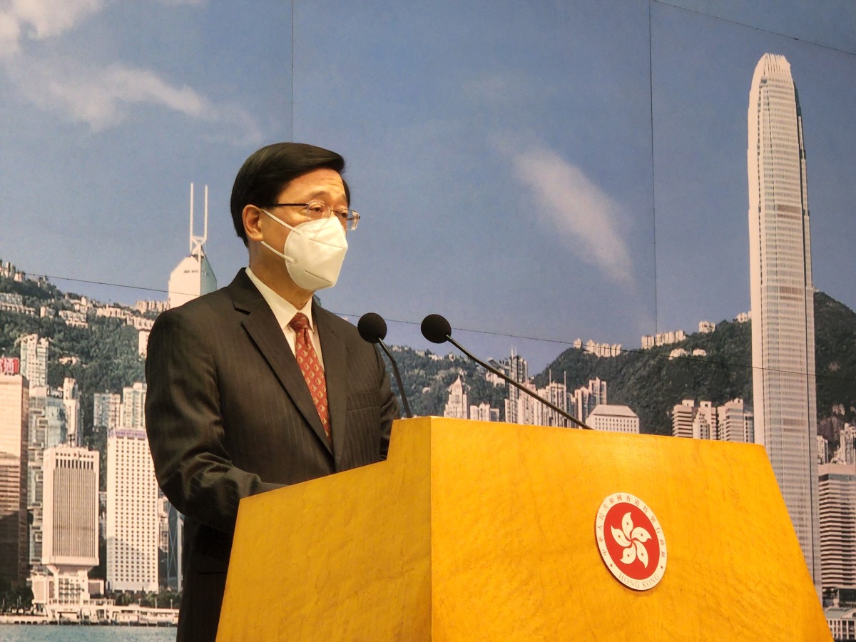 John Lee: Guangdong govt gives preliminary nod on 'reverse quarantine' plan - Hong Kong - 點新聞 ...