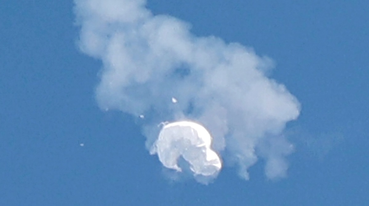 U.S. shoots down 'car-sized' object flying above Alaska