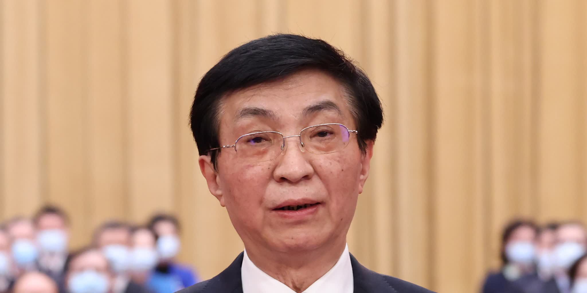 Two Sessions | Wang Huning elected chairman of China's top political ...