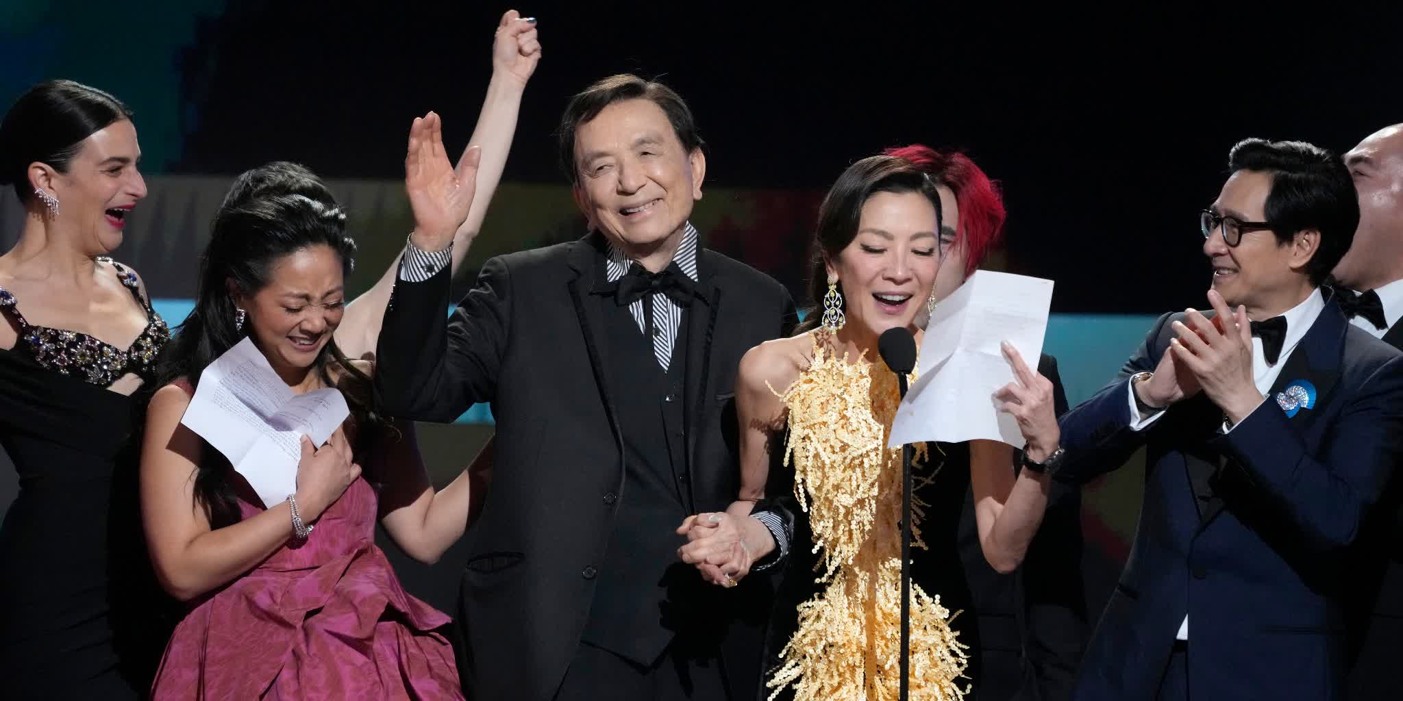 Everything Everywhere All at Once spends triumphant night