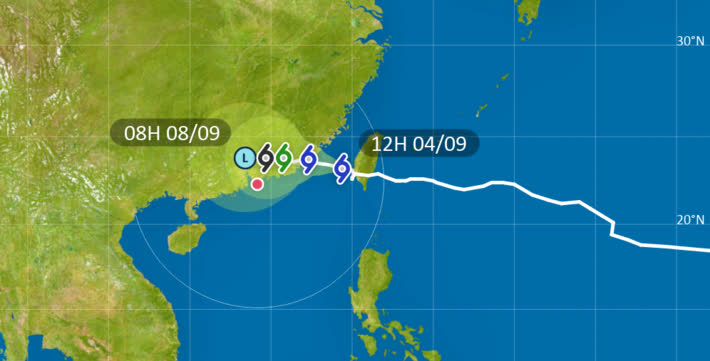 Typhoon Haikui makes landfall in east, south China
