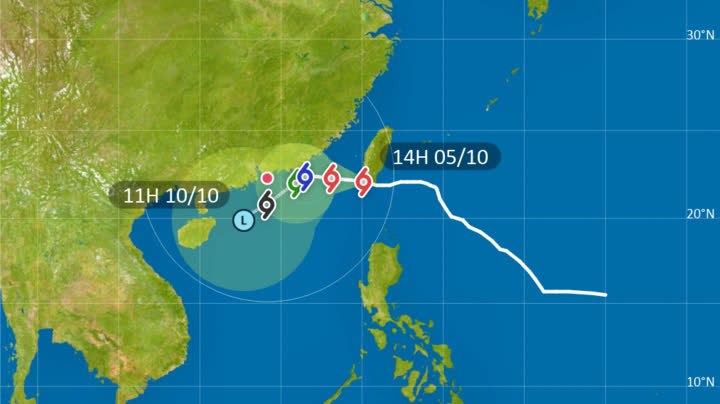 HKO: Strong Wind Signal No. 3 may be issued from tomorrow night to ...