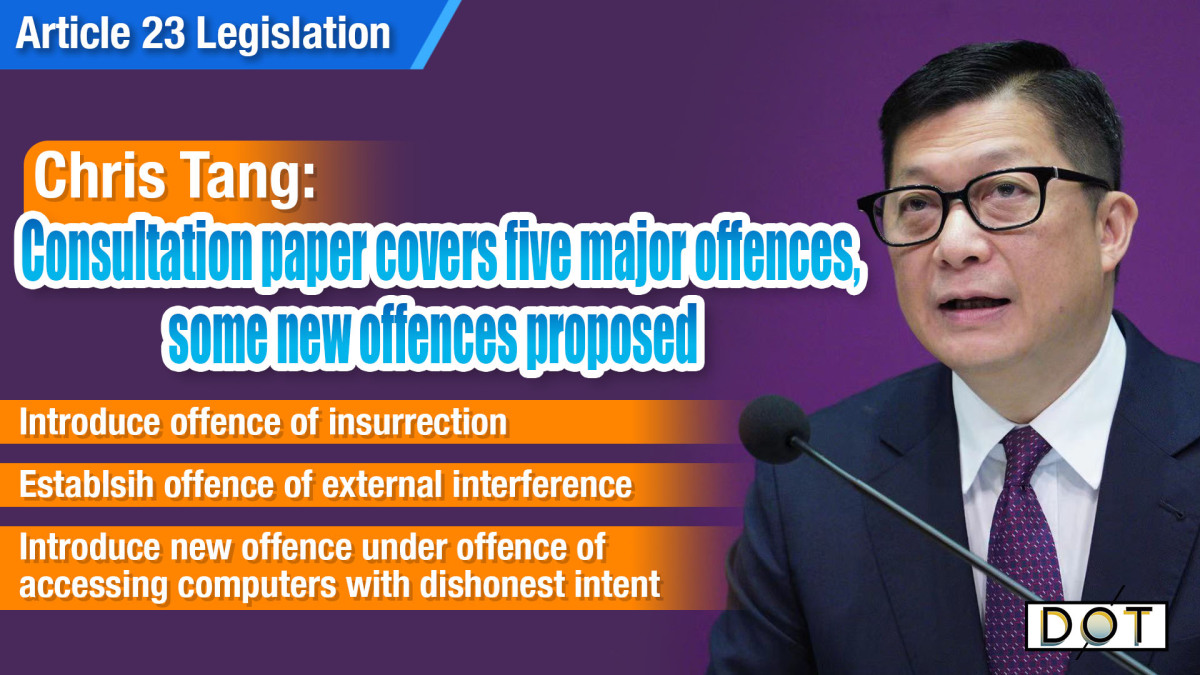 Posters | Click to view key points of consultation paper of Basic Law ...