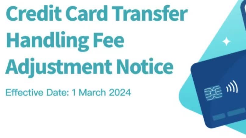 AlipayHK to charge 4% handling fee for credit card transfers from March