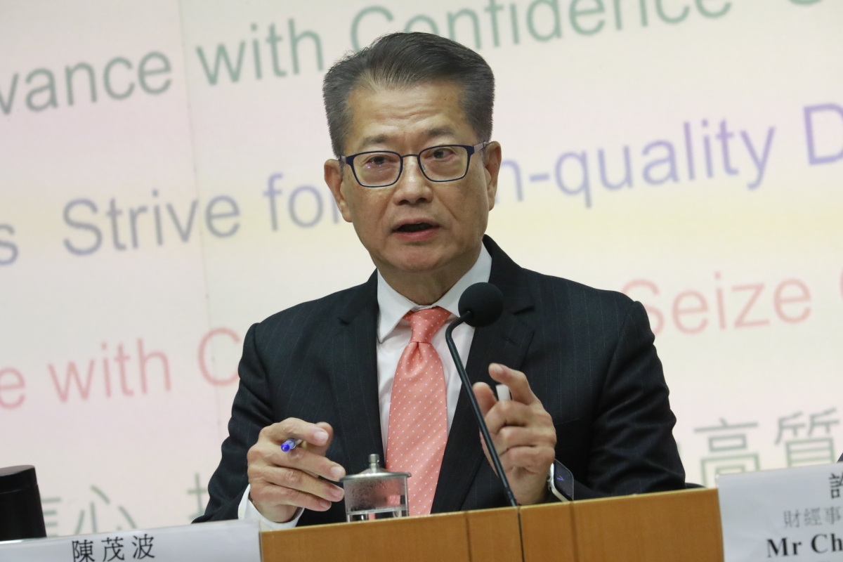 Paul Chan responds to questions on latest budget
