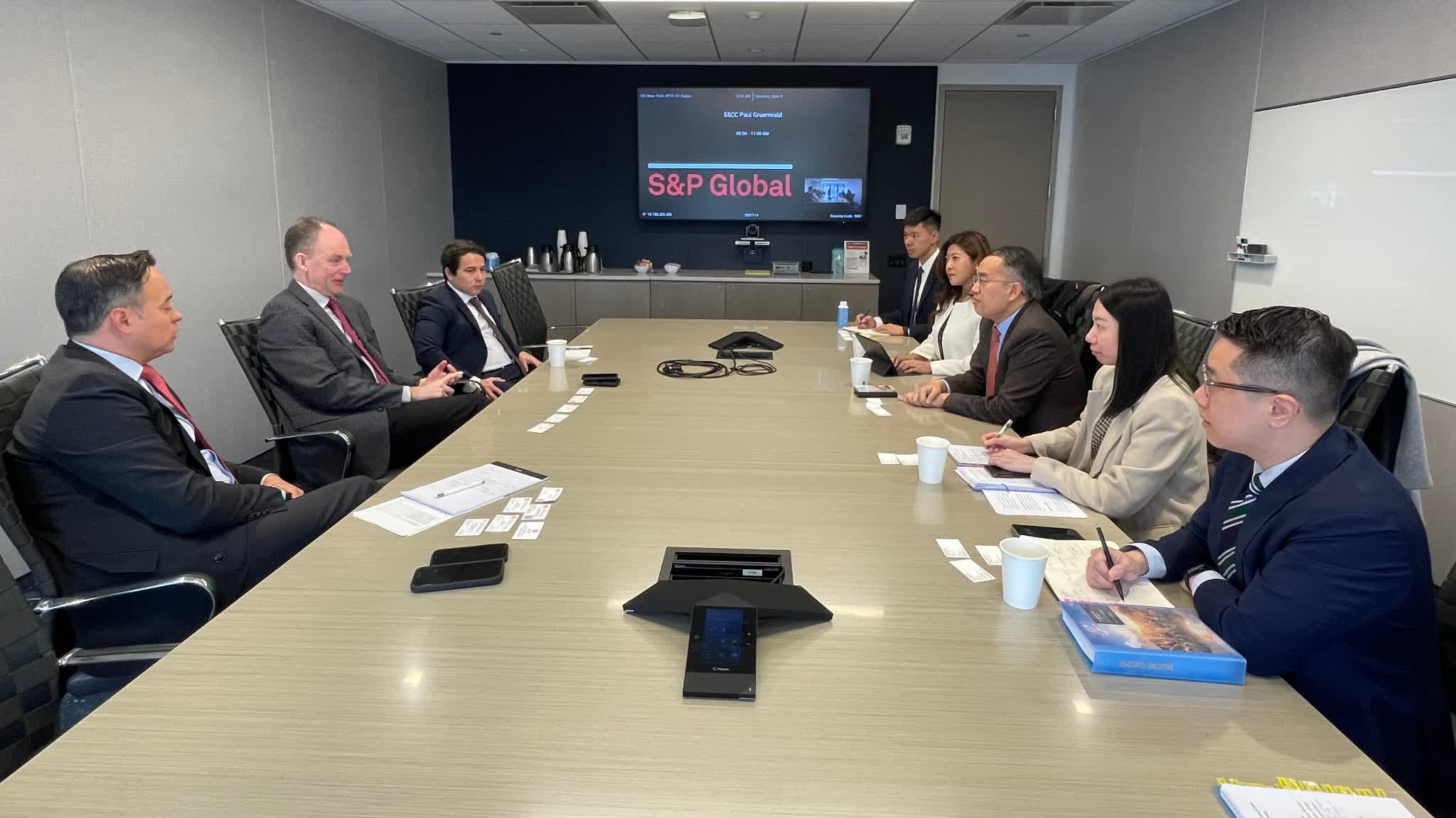 Christopher Hui starts visit to New York