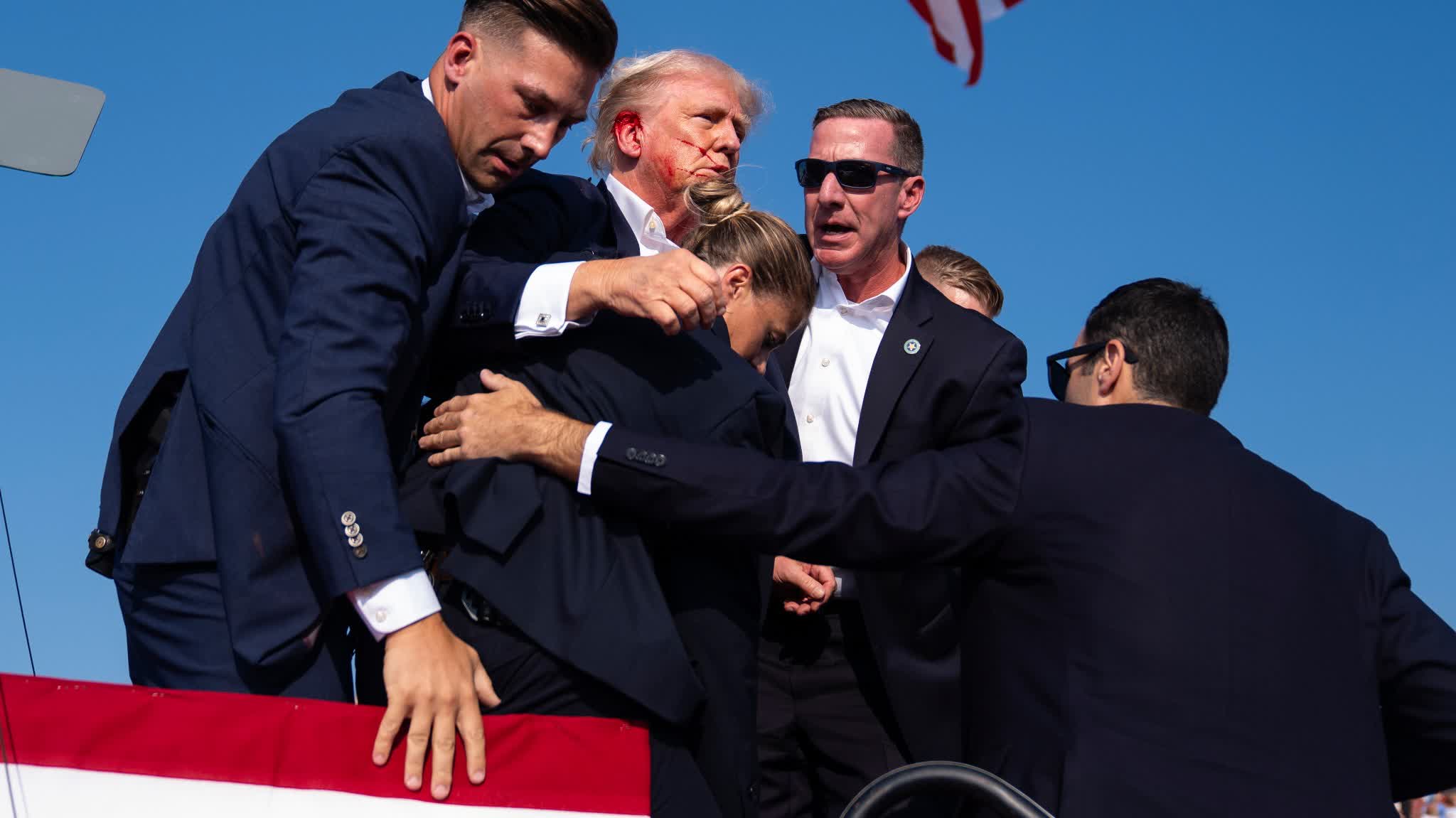 Trump says bullet pierced upper part of his right ear at rally in ...