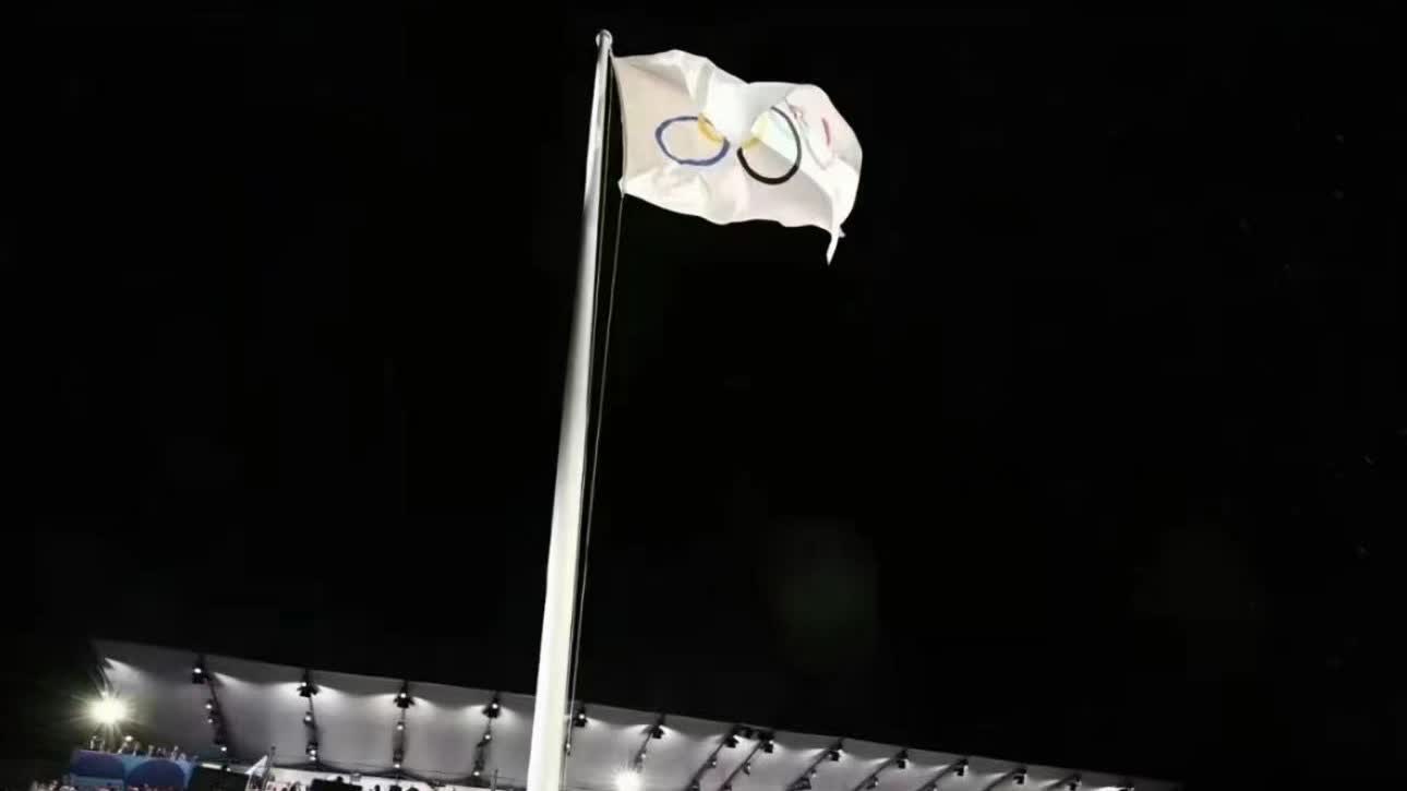 Olympics | Big mistake! Upside-down Olympic flag appears at opening ...