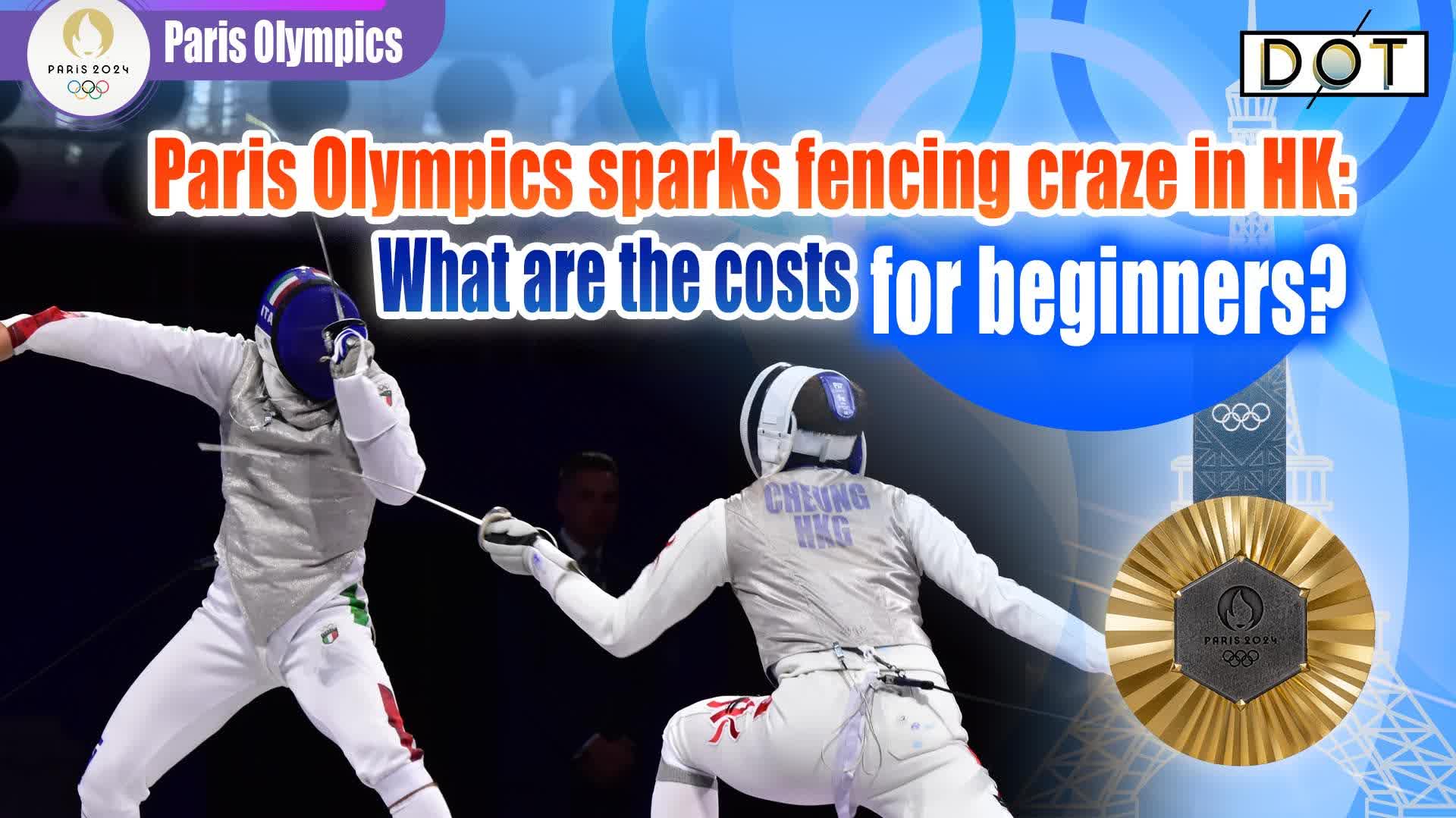 2024 Paris Olympics sparks fencing craze in HK: What are the costs for ...
