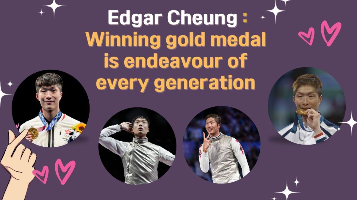 Edgar Cheung returns home in triumph: Winning gold medal is endeavor of ...