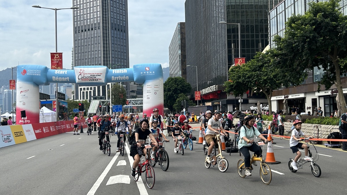 HK Cyclothon: Tour de France champion praises roads