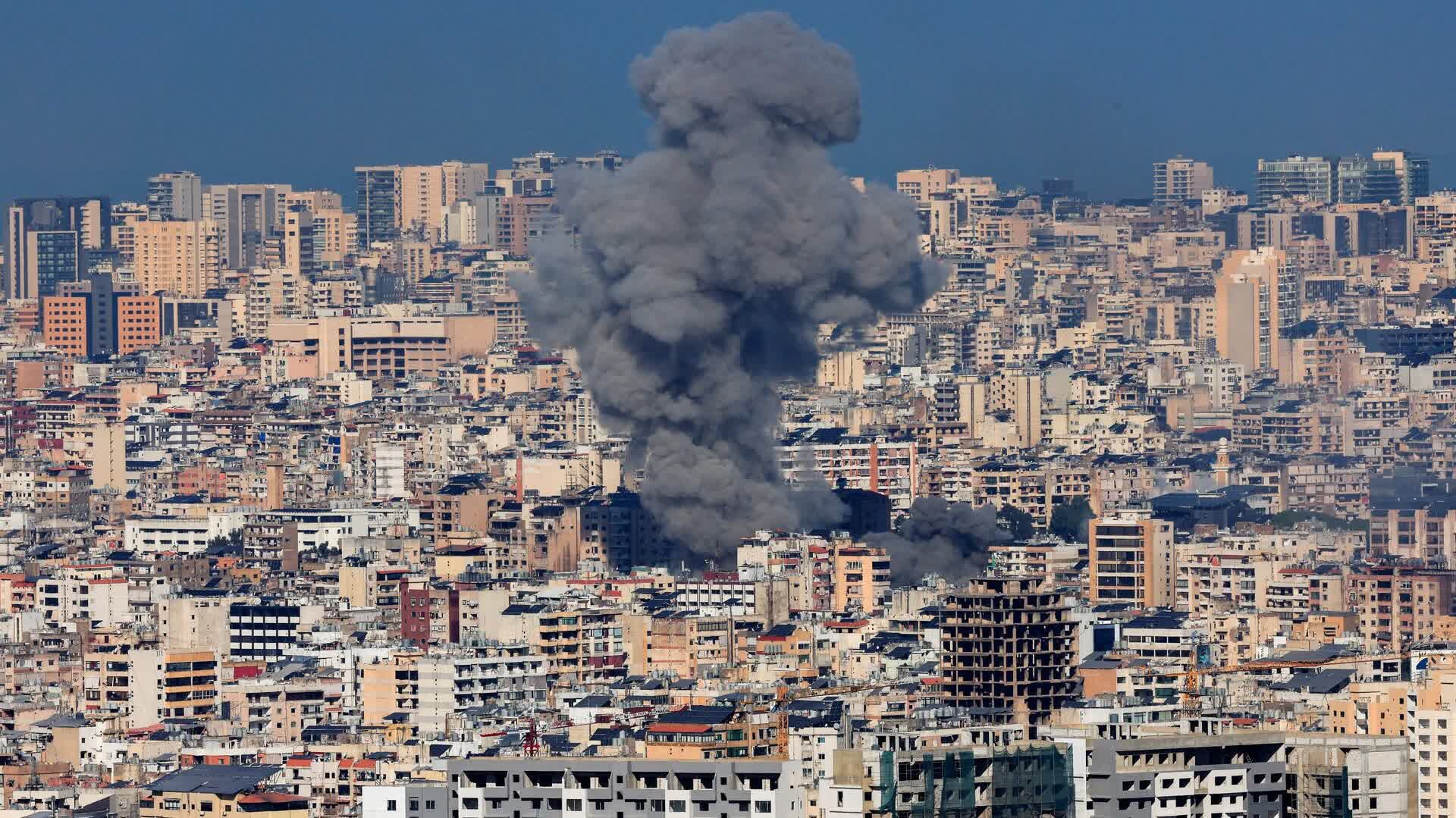 Israeli forces conduct airstrikes on Hezbollah-controlled regions in Beirut