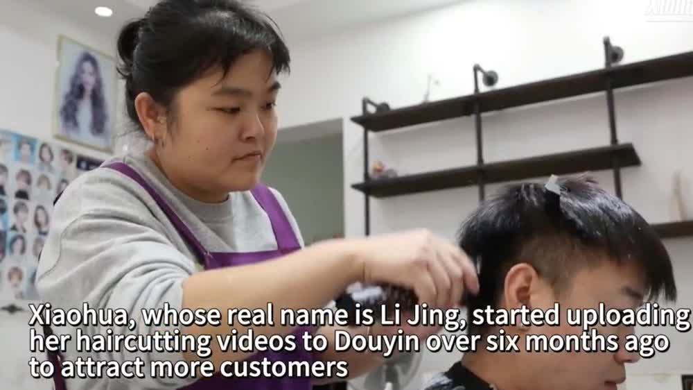 Watch This | Hairdresser Xiaohua wins hearts with her skill and ...