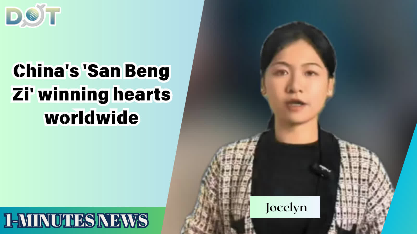 1-minute News | China's 'San Beng Zi' winning hearts worldwide