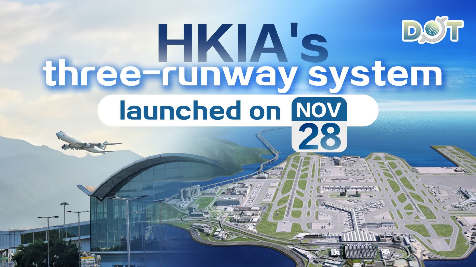 HKIA's three-runway system launched tomorrow, aiming to increase ...