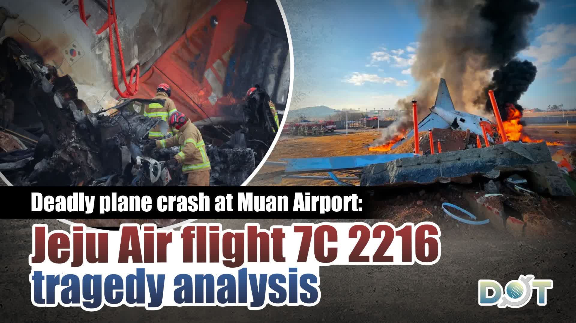 Deadly plane crash at Muan Airport: Jeju Air flight tragedy analysis