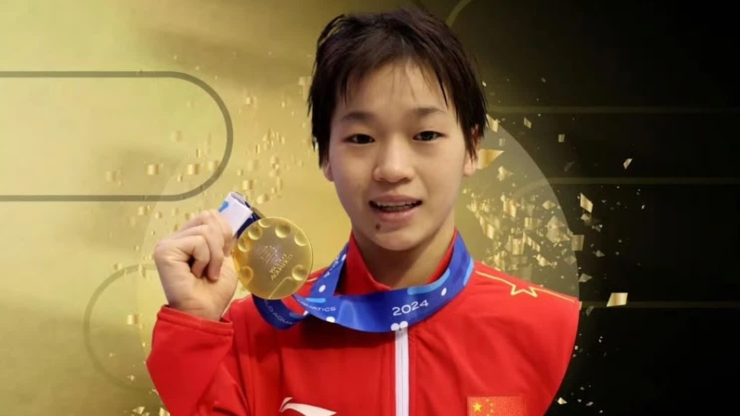 Young Chinese diver Quan Hongchan selected as Diving Female Athlete of 2024