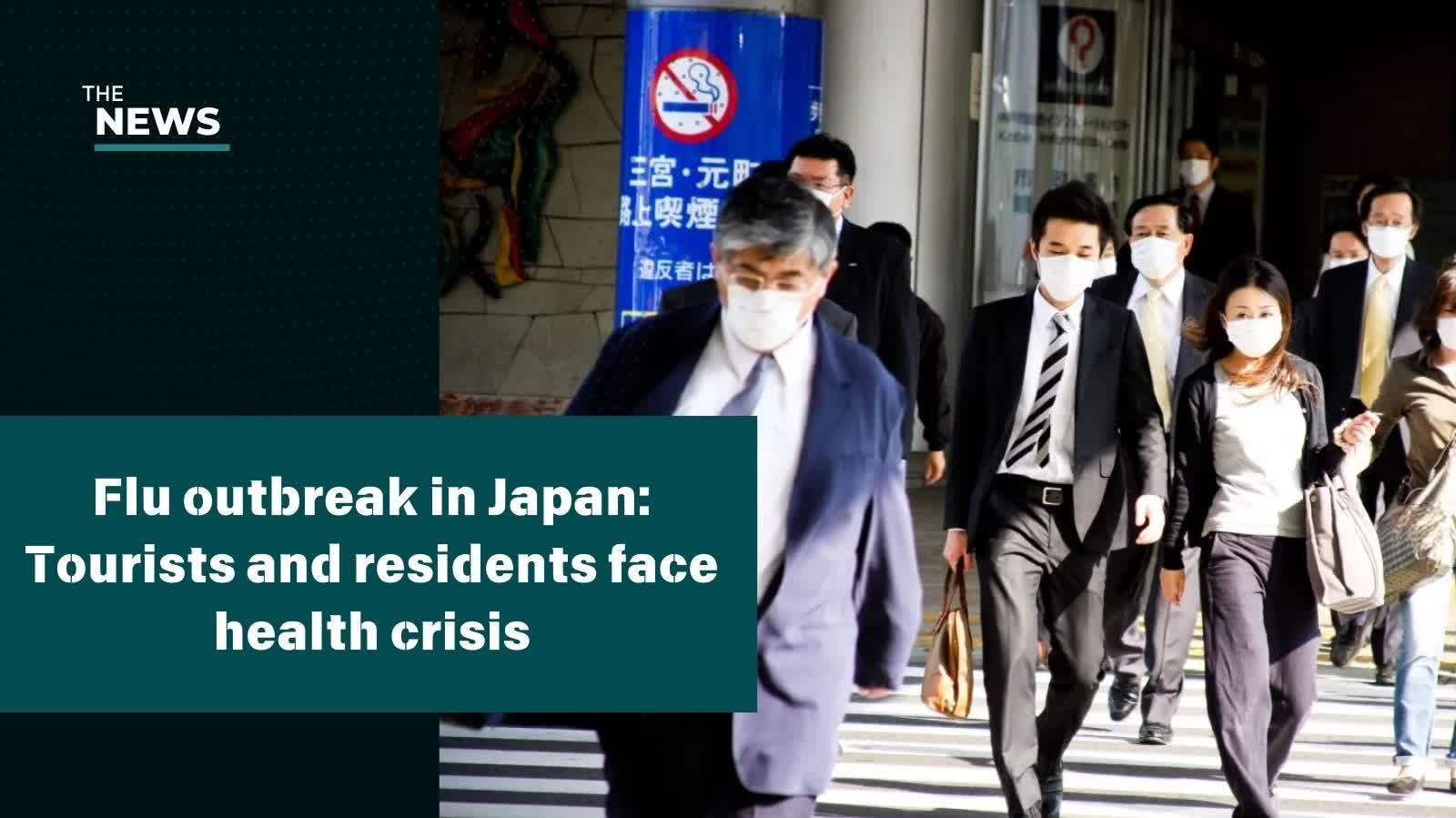 Flu outbreak in Japan: Tourists and residents face health crisis