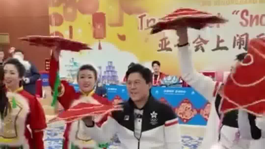 Watch This | Asian Winter Games: Kenneth Fok celebrates Lantern ...