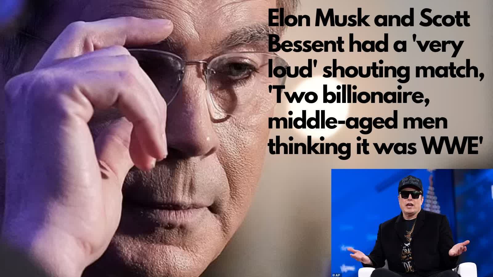 Elon Musk and Scott Bessent had a 'very loud' shouting match, 'Two ...