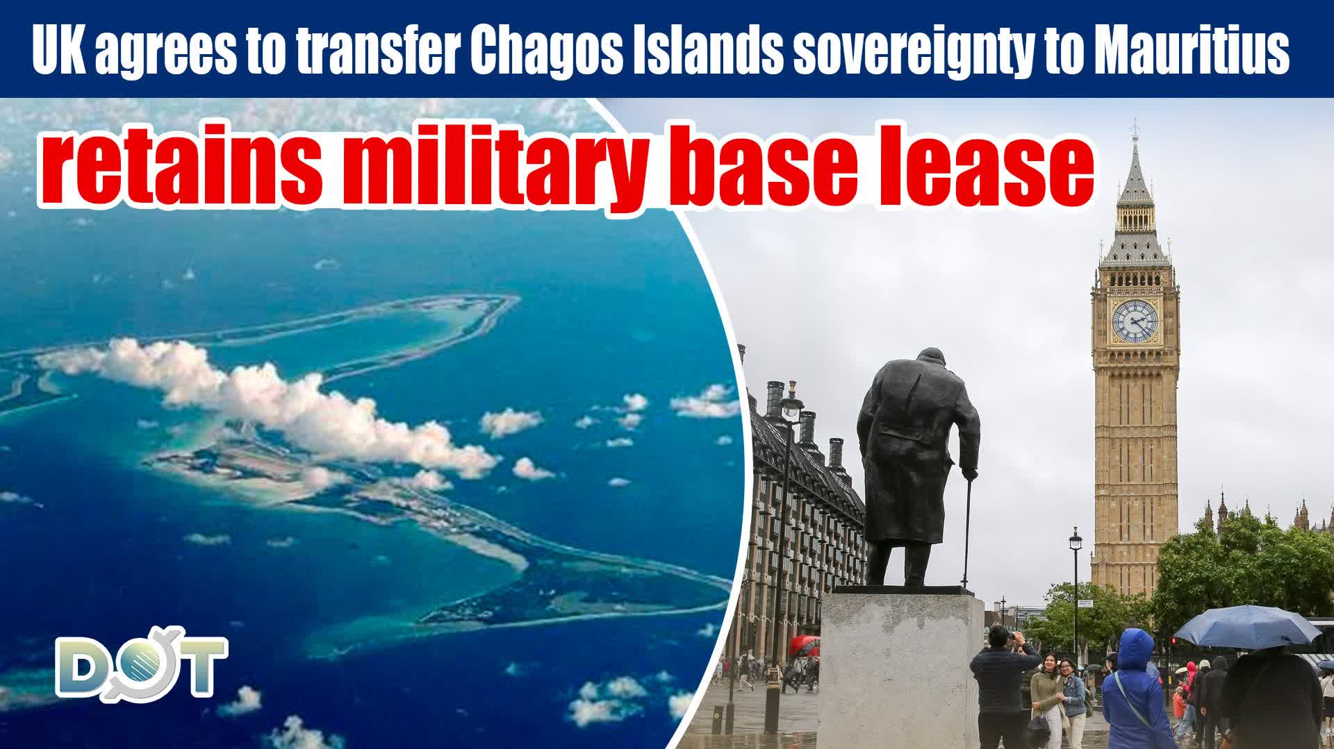 UK agrees to transfer Chagos Islands sovereignty to Mauritius, retains ...
