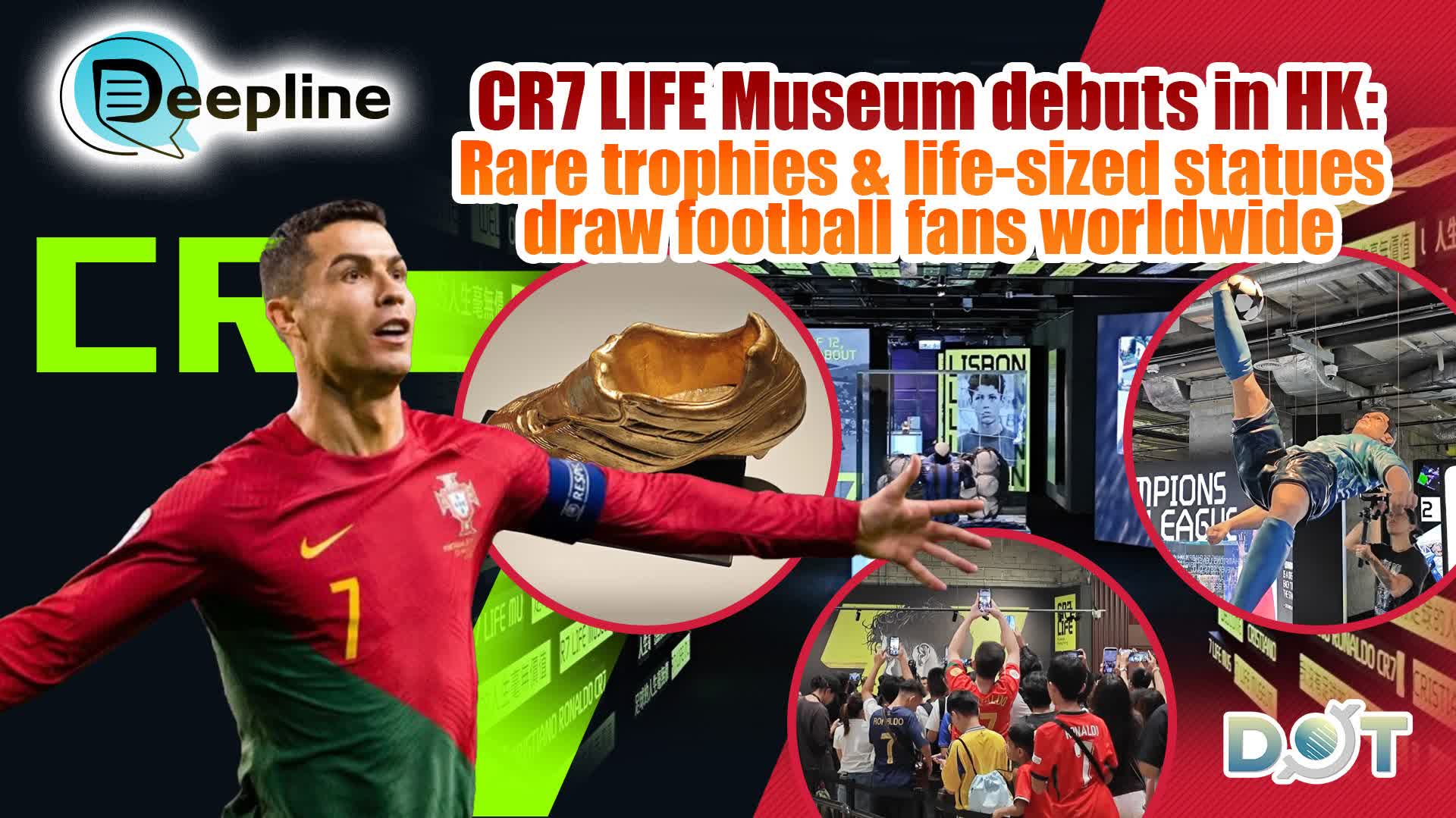 Deepline | CR7 LIFE Museum debuts in HK: Rare trophies & life-sized ...