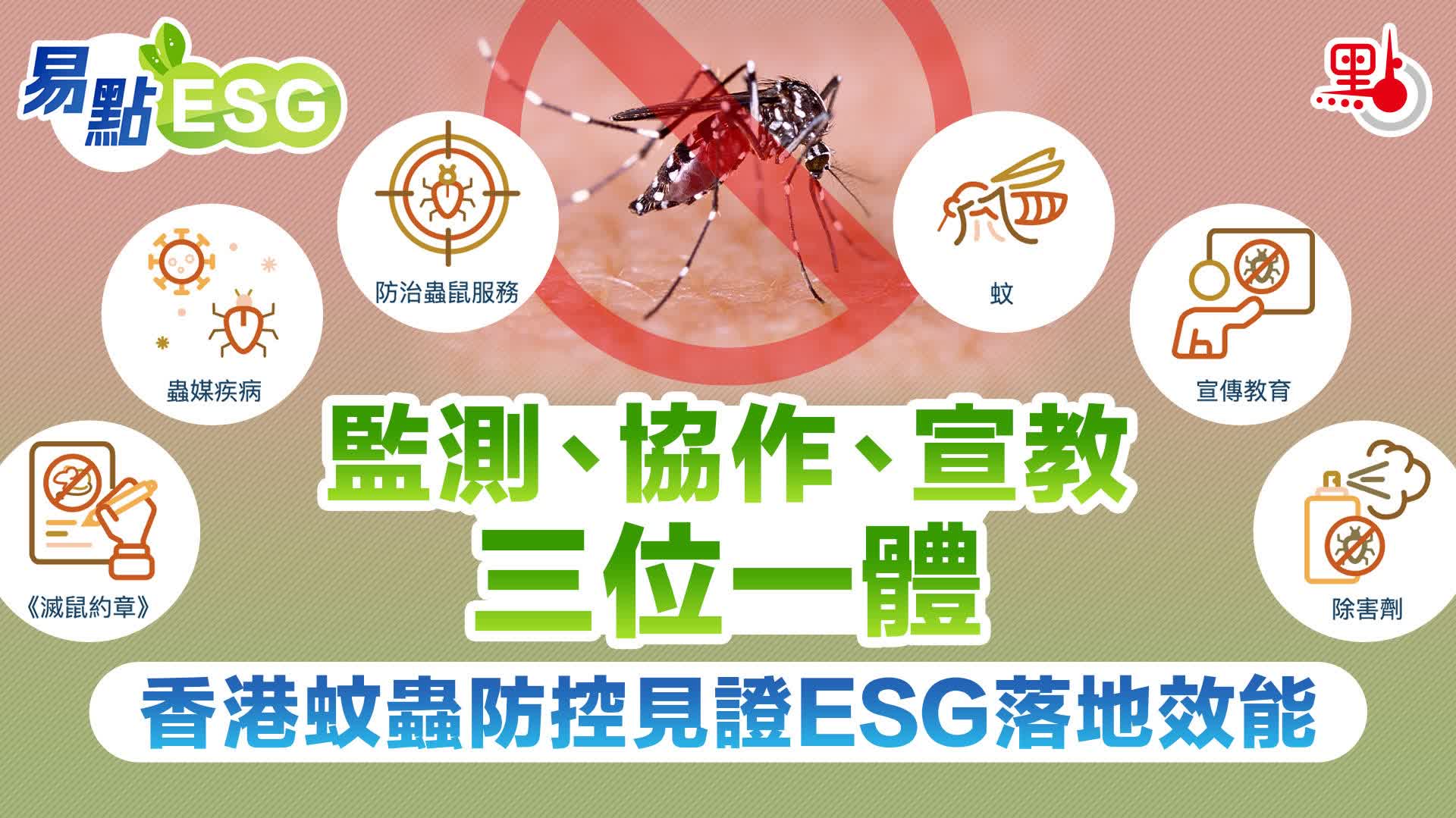 易點ESG｜監測、協作、宣教三位一體 香港蚊蟲防控見證ESG落地效能 - ESG - 點新聞