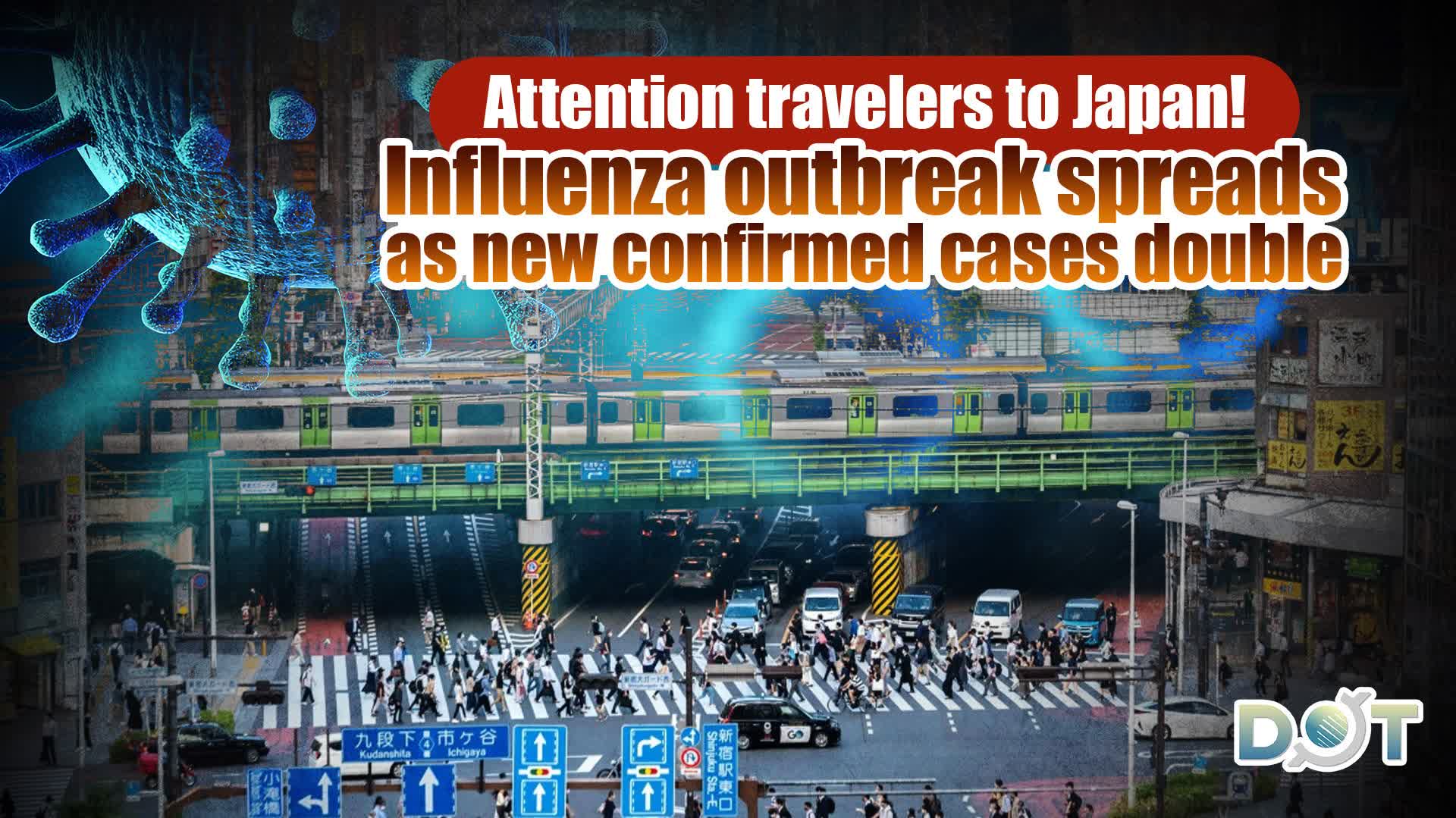 Attention travelers to Japan! Influenza outbreak spreads as new ...